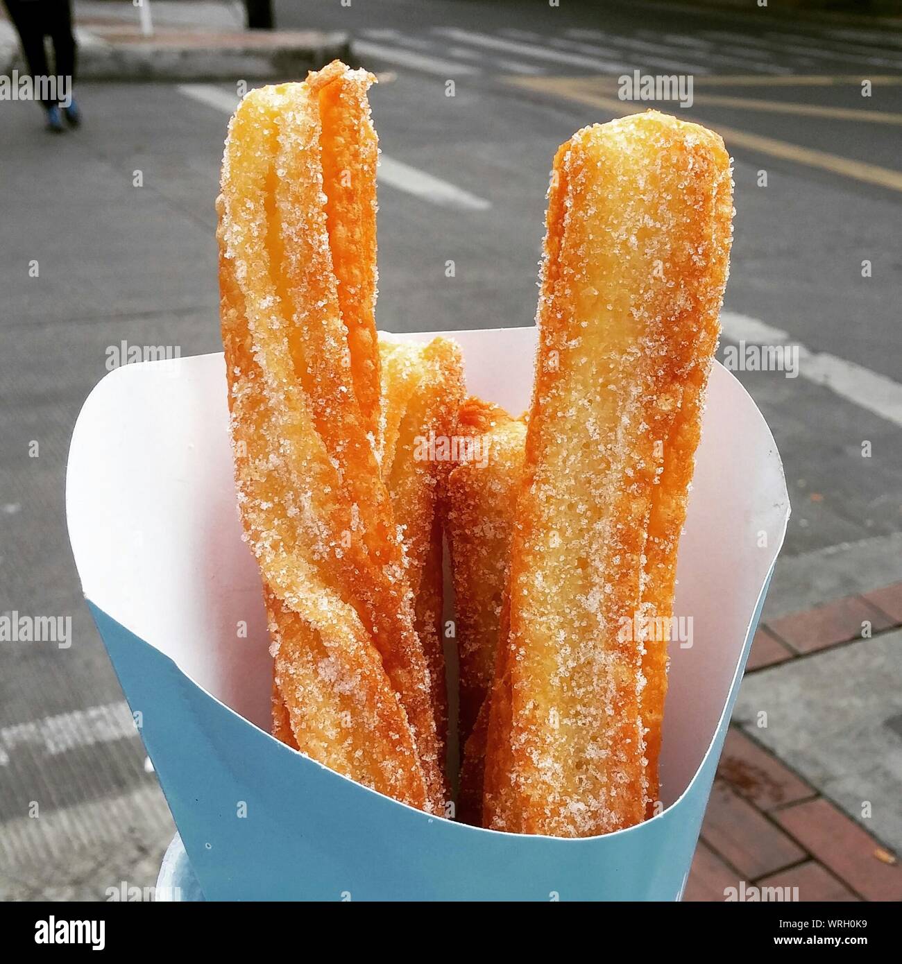 Churros street food hi-res stock photography and images - Alamy