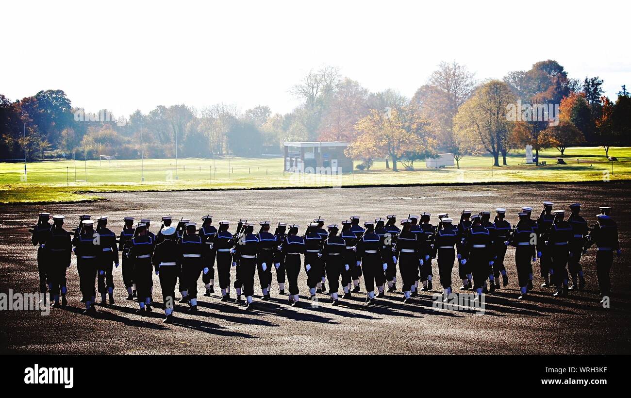Cadets marching hi-res stock photography and images - Alamy