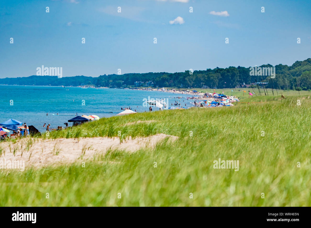 Michigan City, Indiana / USA: 08/3/2019 Great Lakes Grand Prix Crowd ...