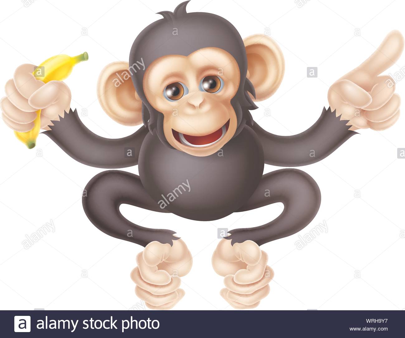 Ape Pointing High Resolution Stock Photography and Images - Alamy