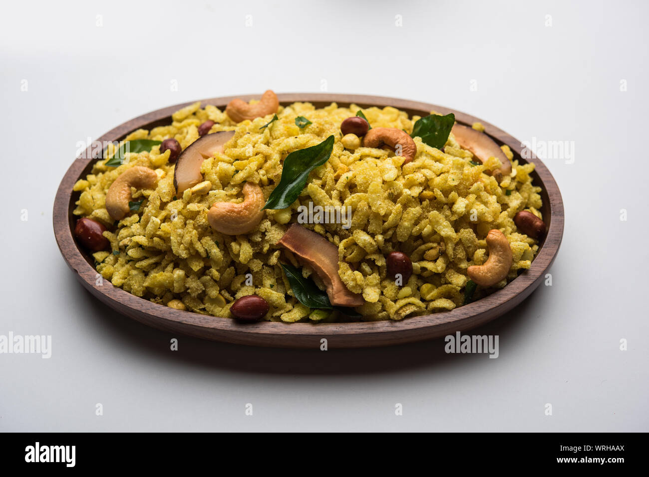 Jada Poha Namkeen Chivda / Thick Pohe Chiwda is a jar snack with a mix ...