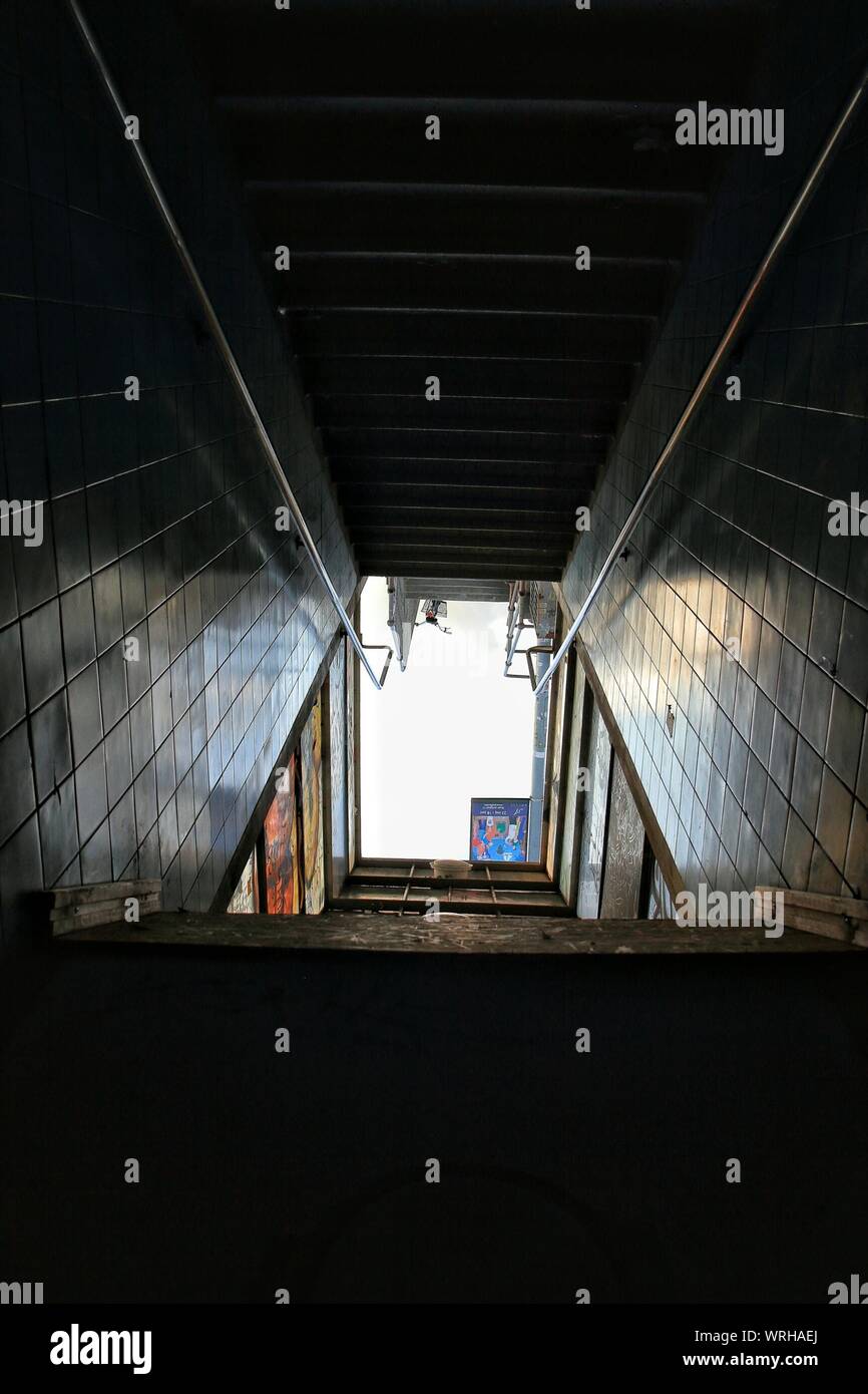 Steps underground hi-res stock photography and images - Alamy