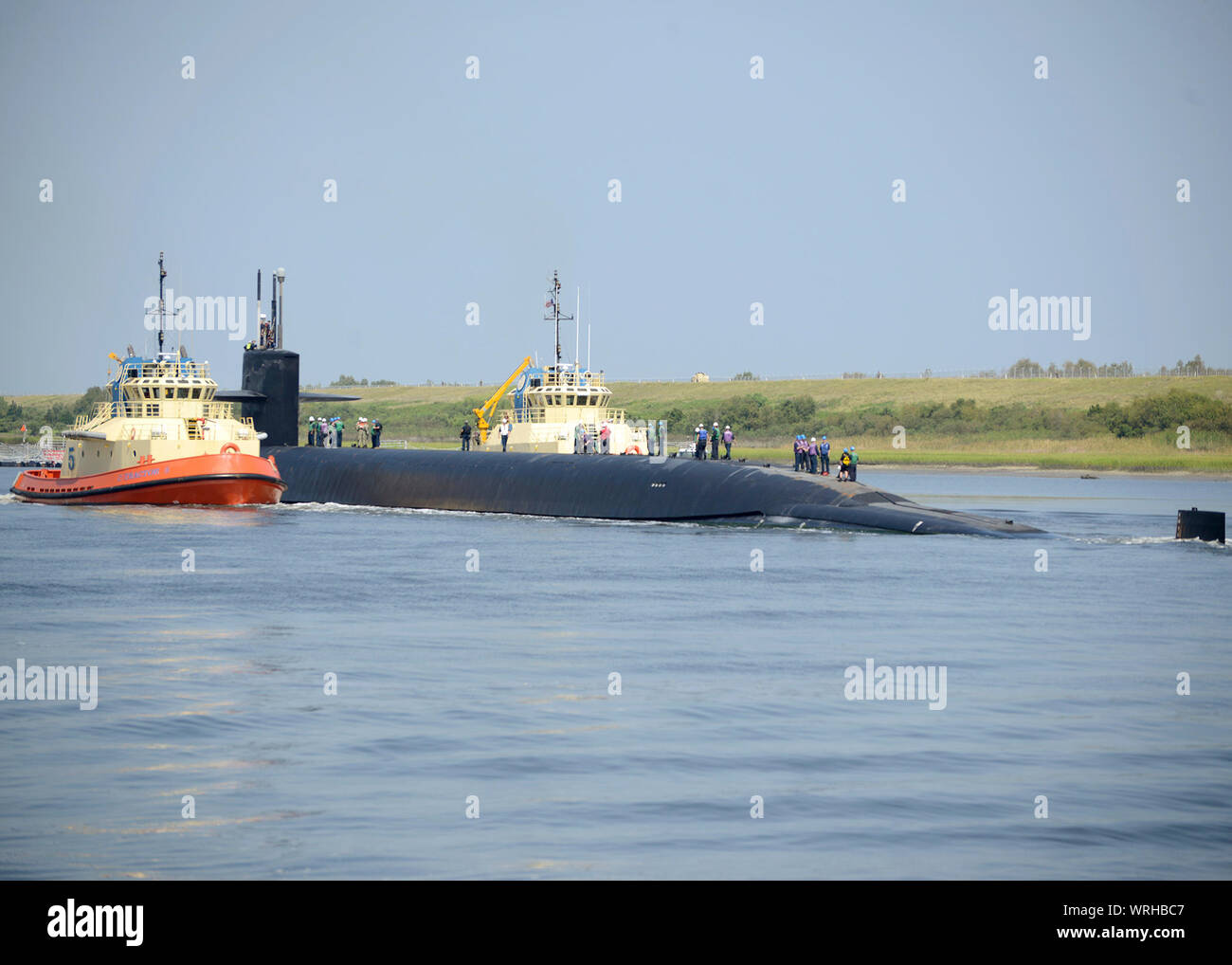 KINGS BAY, Ga. (September 9, 2019) The Ohio-class ballistic-missile ...