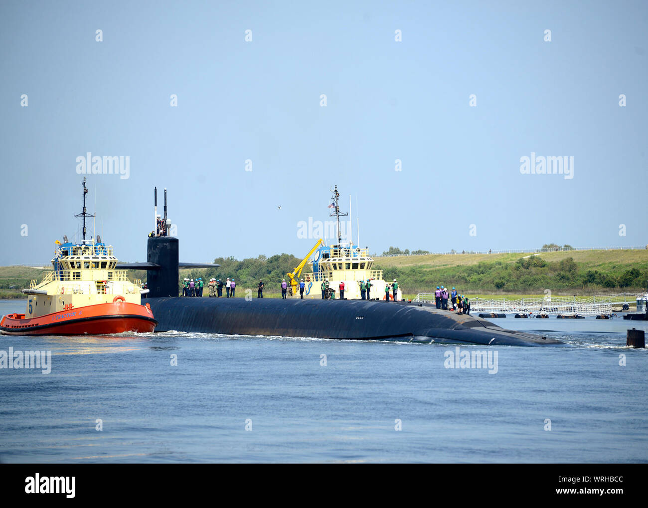 KINGS BAY, Ga. (September 9, 2019) The Ohio-class ballistic-missile ...
