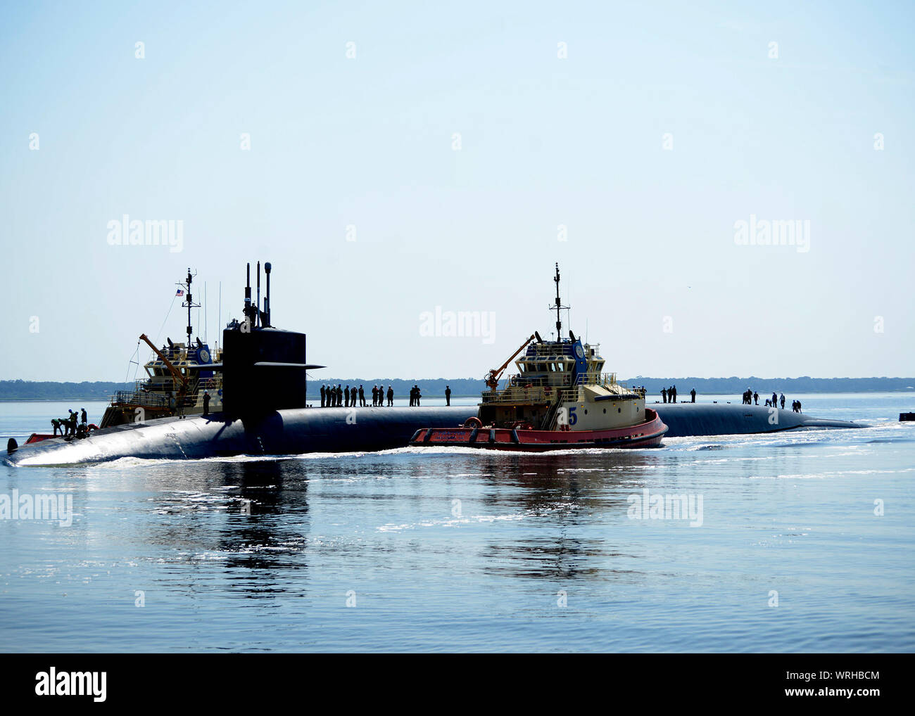 KINGS BAY, Ga. (September 9, 2019) The Ohio-class ballistic-missile ...