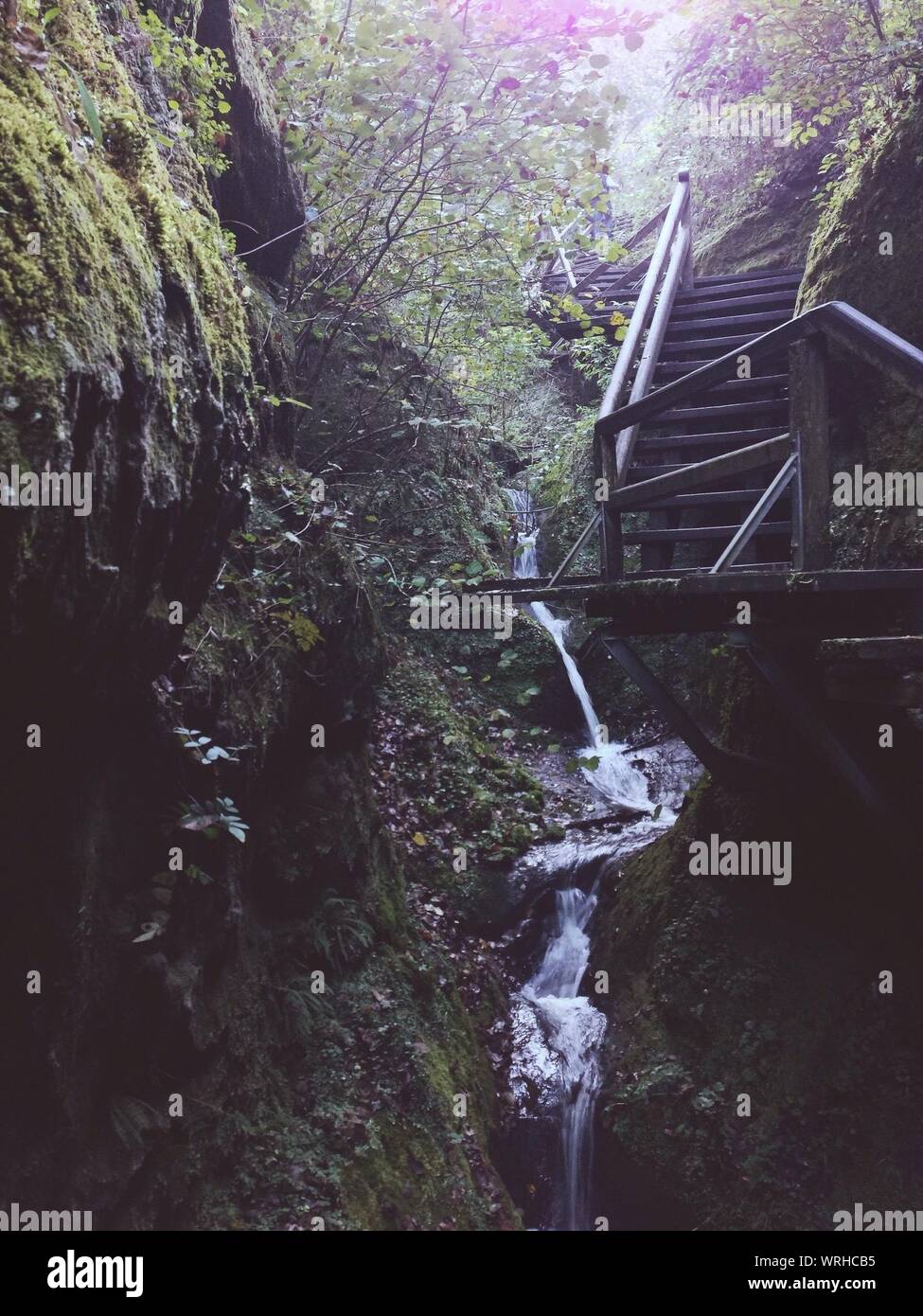 Steps To Waterfall High Resolution Stock Photography and Images - Alamy