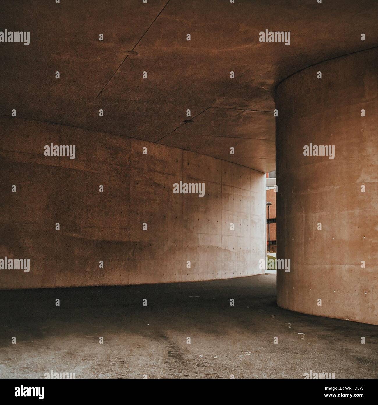 View Of Concrete Structure Stock Photo - Alamy