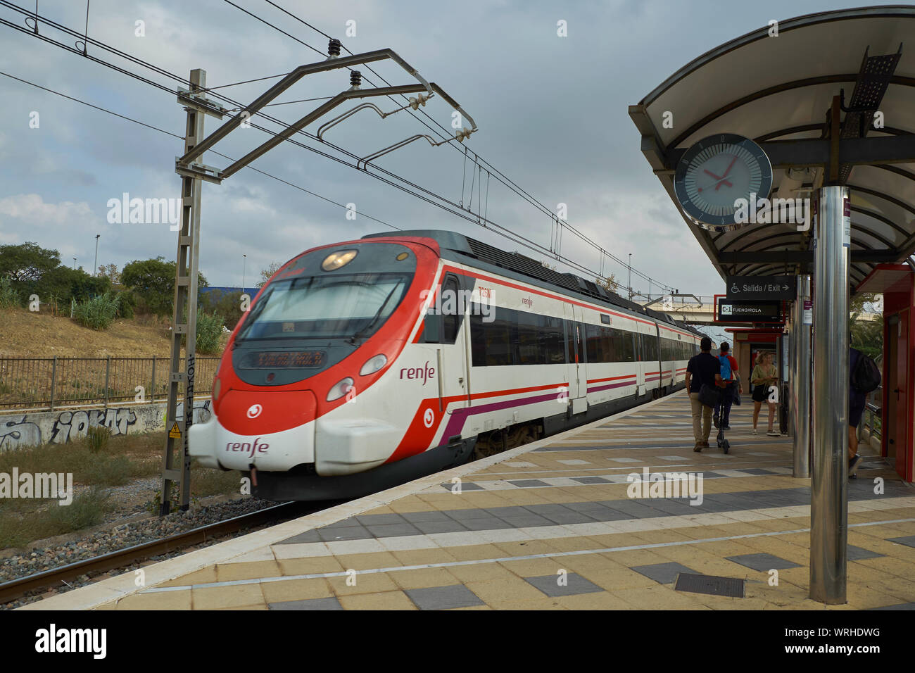 Renfe suburban train hi-res stock photography and images - Alamy