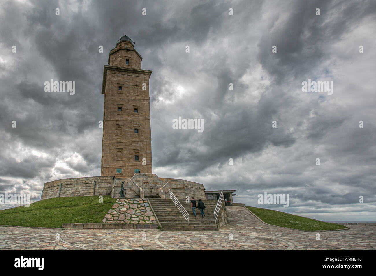 Hercules tower, roman lighthouse in A Coruna, Spain Stock Photo - Alamy Hercules tower, roman lighthouse in A Coruna, Spain Stock Photo - Alamy