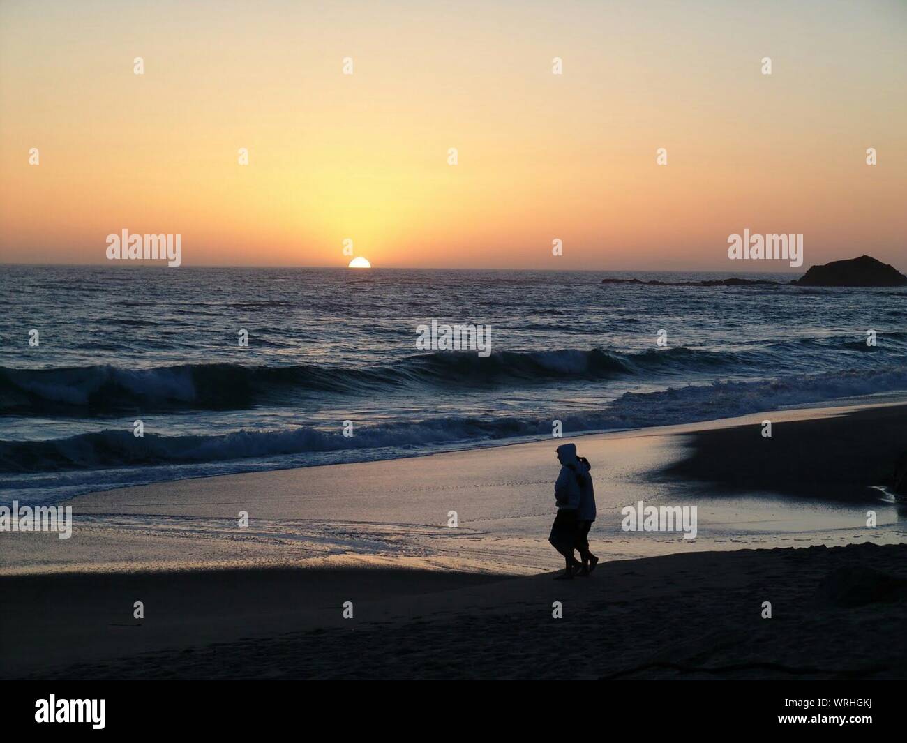 Walking at sunrise hi-res stock photography and images - Alamy