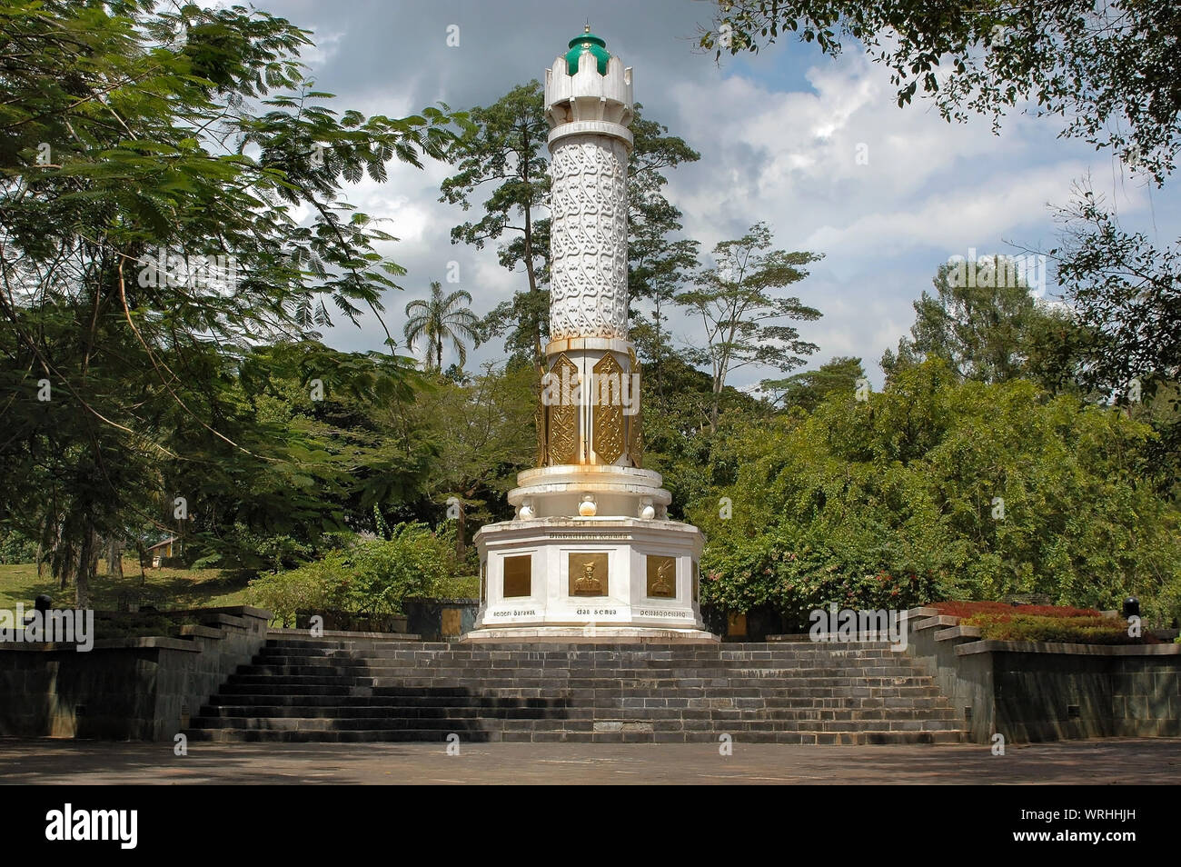 Freedom fighters memorial at Kuching Sarawak Borneo South East Asia ...