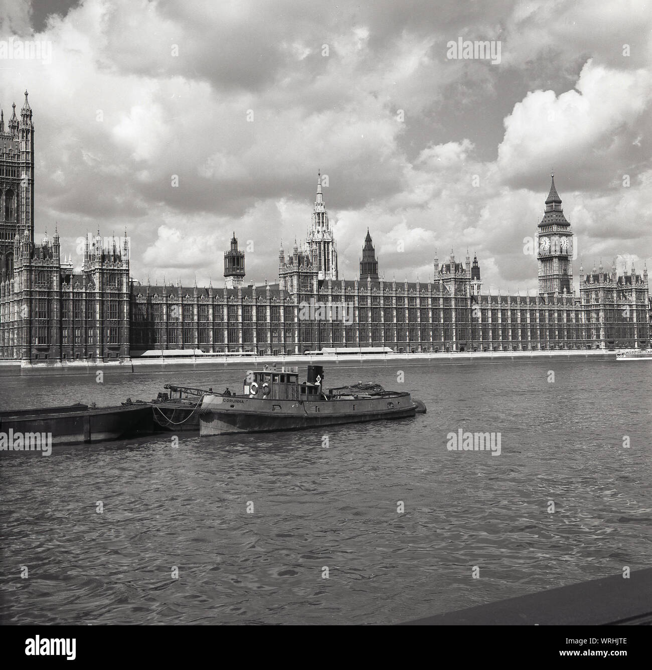 1950s houses of parliament hi-res stock photography and images - Alamy