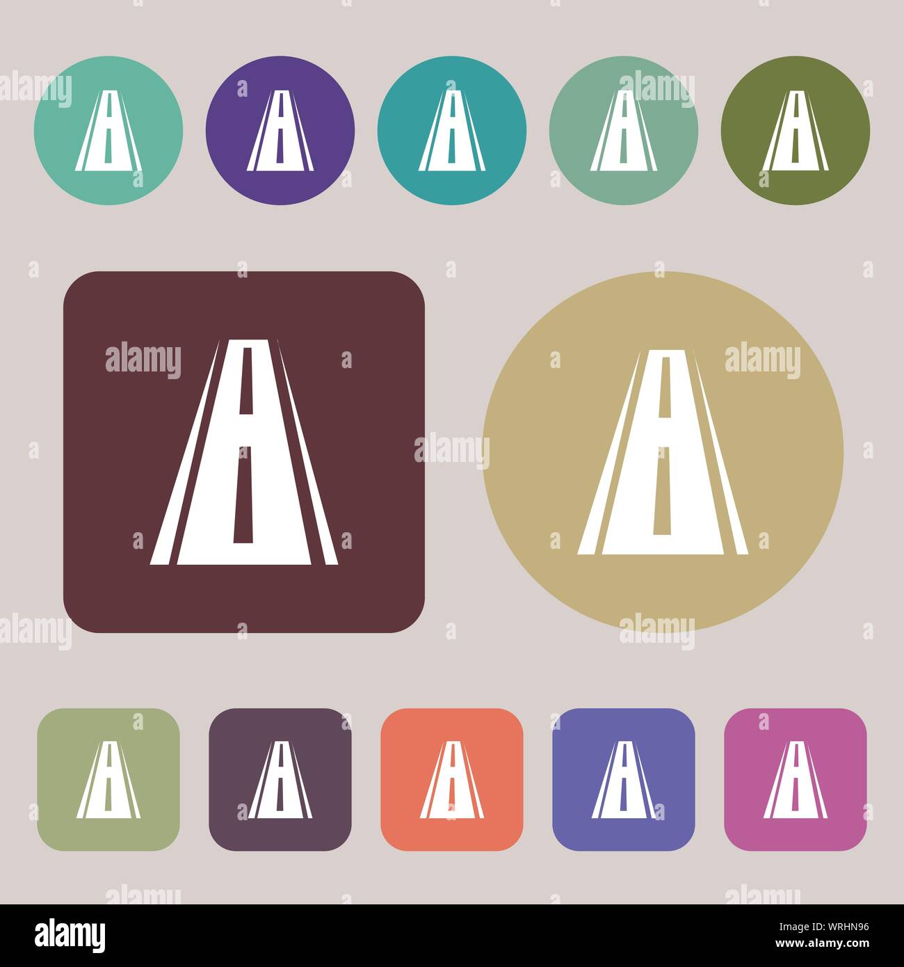 12 street Stock Vector Images - Alamy