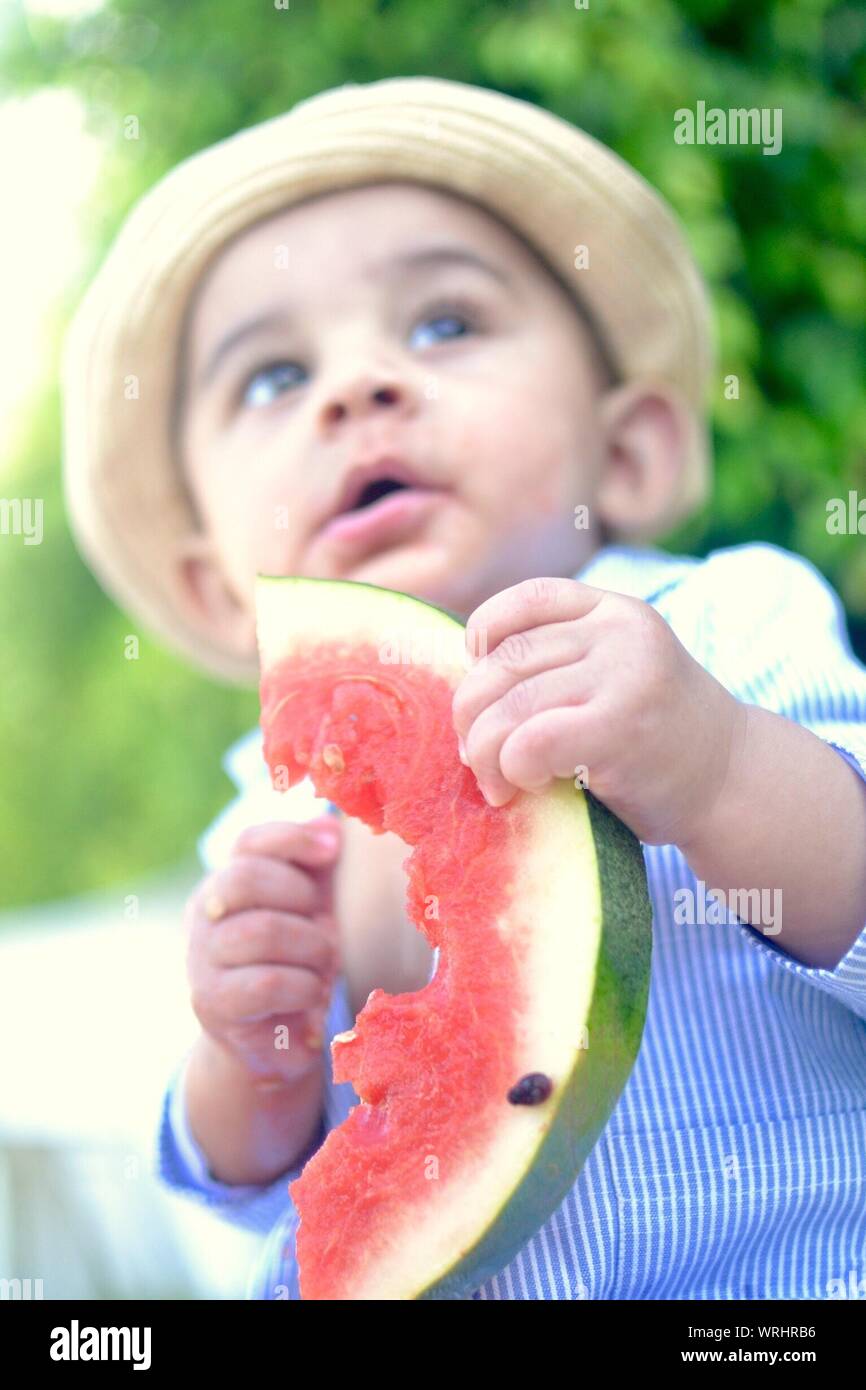 Baby watermelon hat hi-res stock photography and images - Alamy