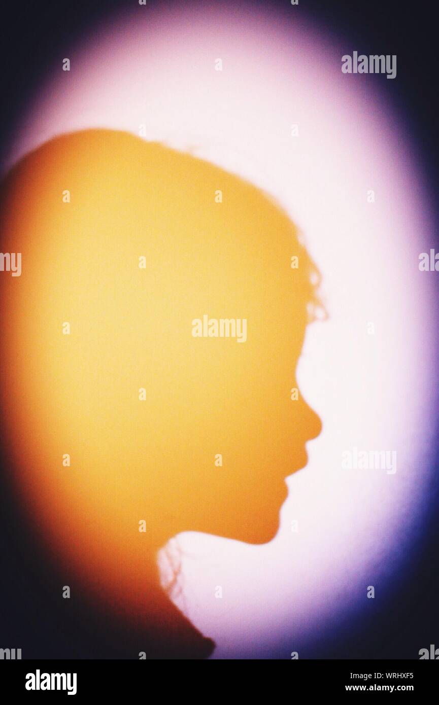 Girl Wall Shadow High Resolution Stock Photography and Images - Alamy
