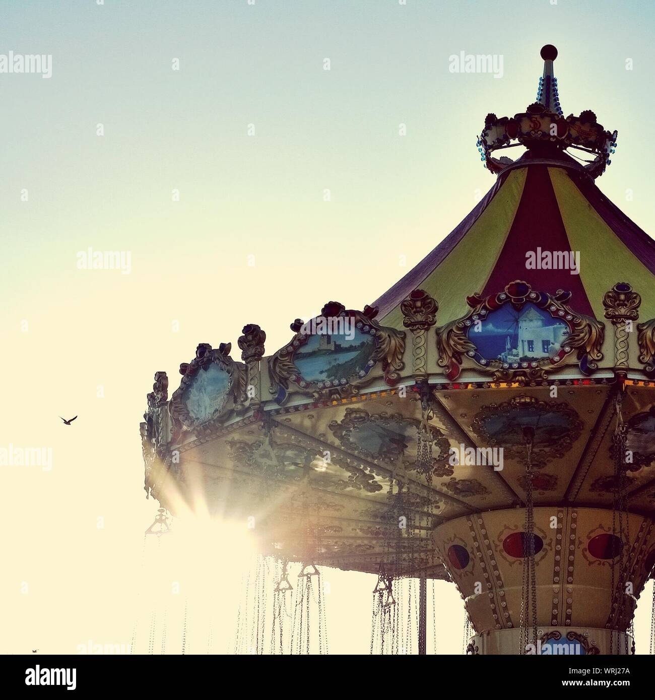 Flying swing ride hi-res stock photography and images - Alamy