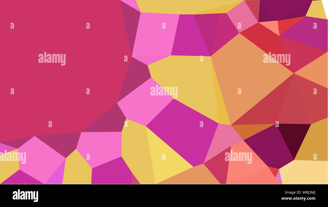 multicolor triangles with moderate pink, sandy brown and orchid color ...