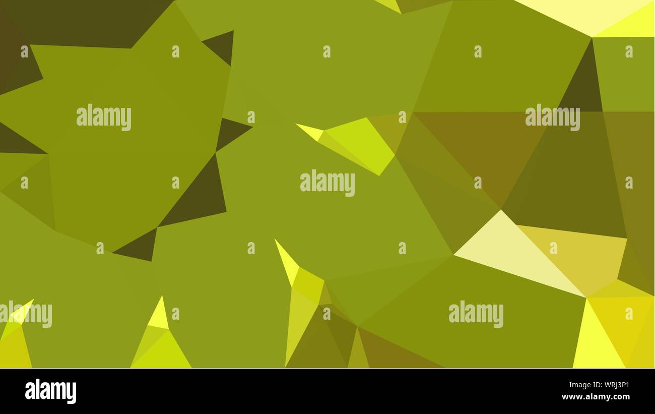 colorful triangles background with olive, gold and khaki colors. can be ...