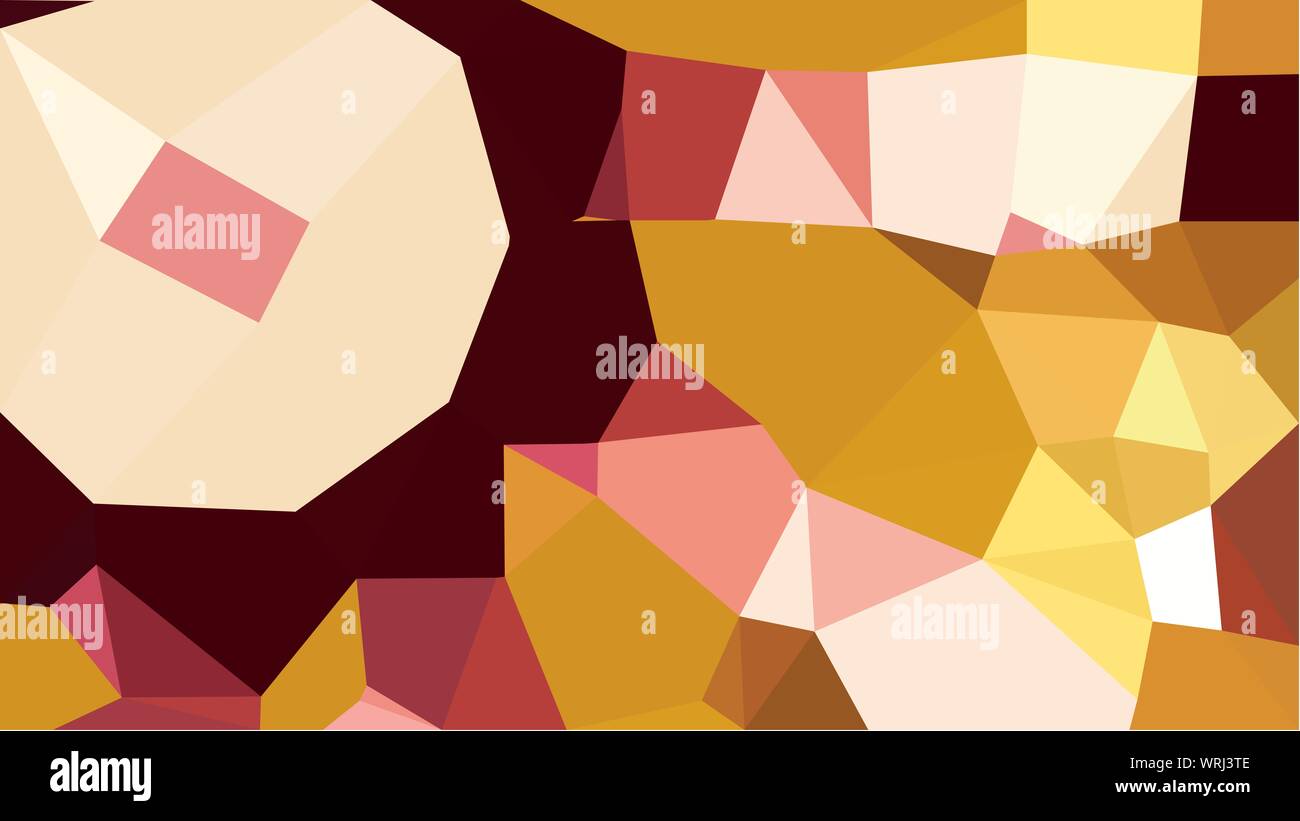 abstract geometric background with peach puff, bronze and dark red ...