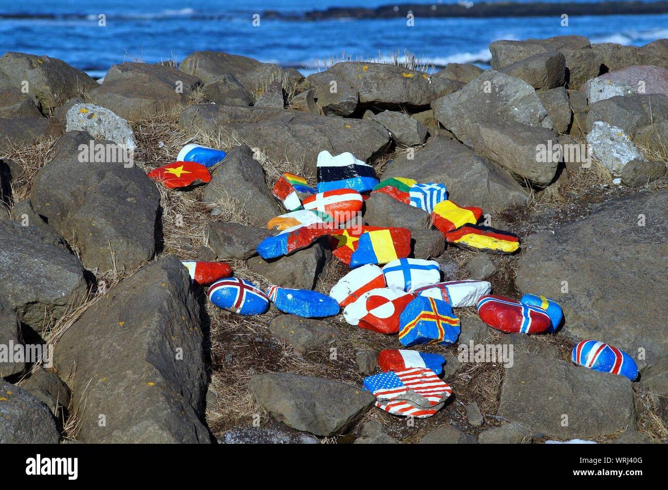 Stack of flags hi-res stock photography and images - Alamy