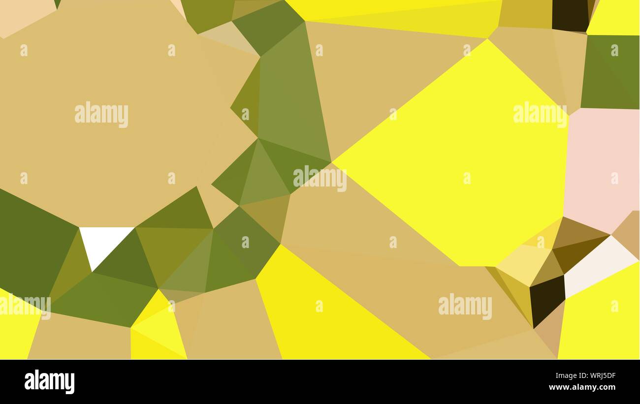 abstract geometric background with dark khaki, pastel orange and olive ...