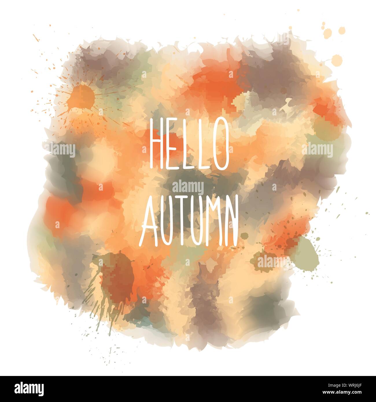 Hello september on yellow Cut Out Stock Images & Pictures - Alamy