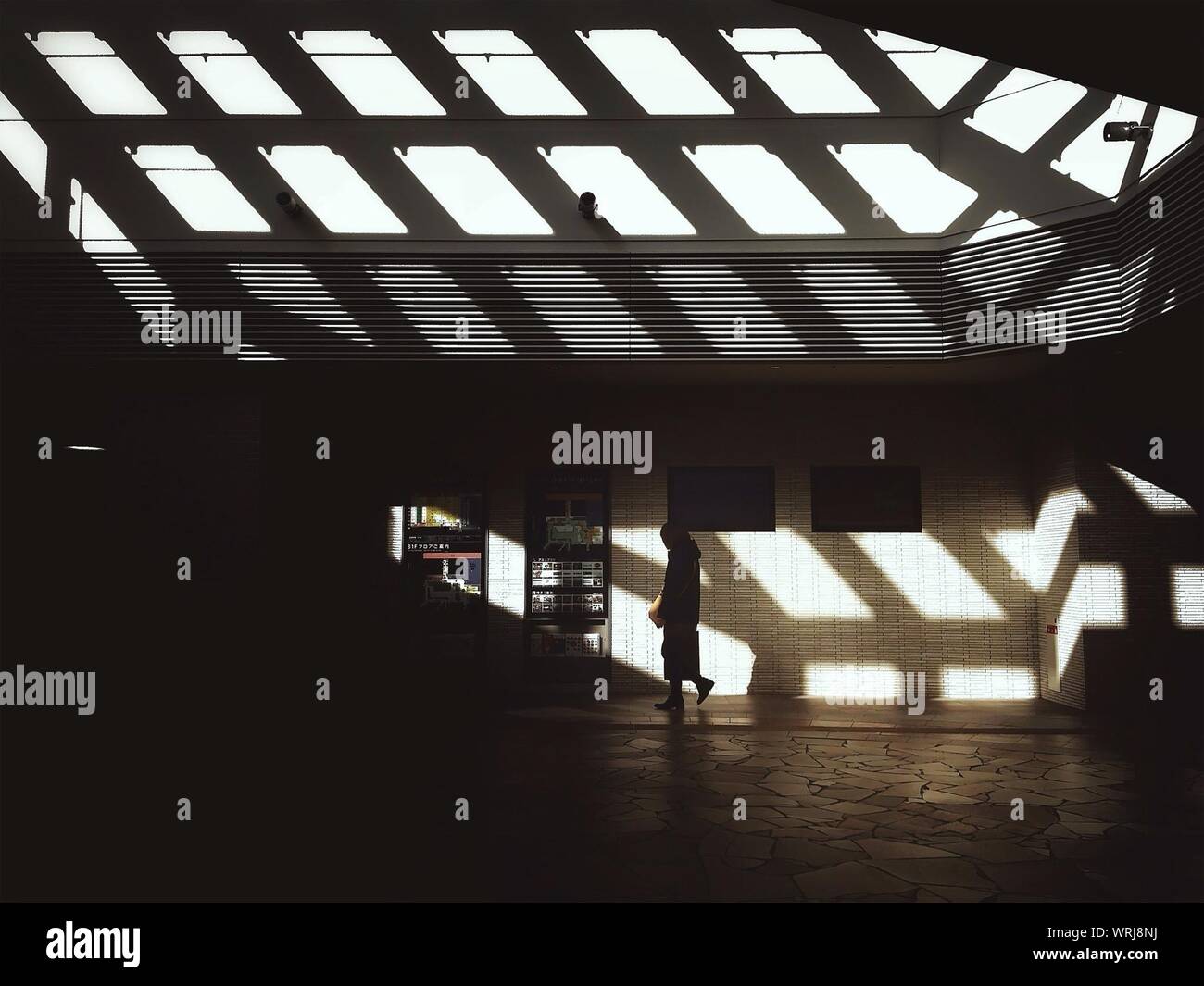 Side view person walking hi-res stock photography and images - Alamy