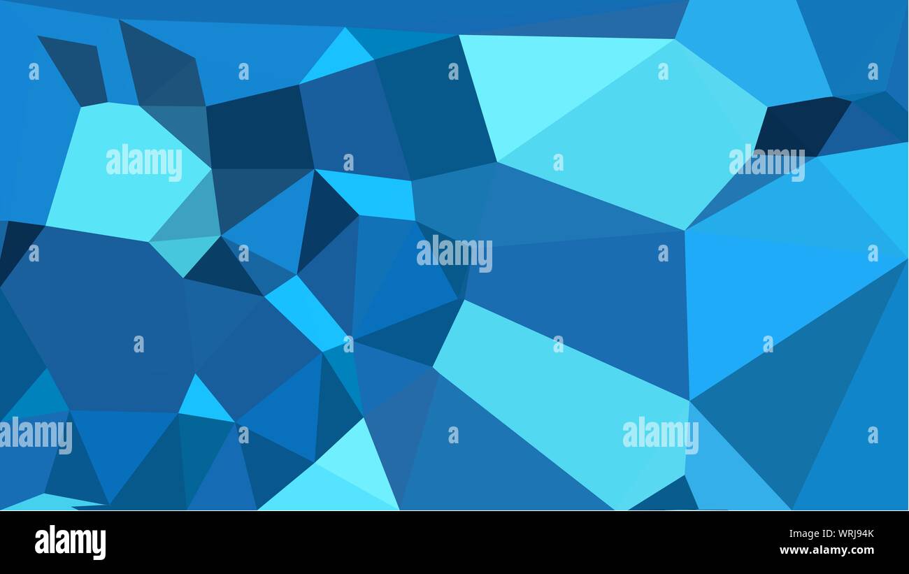 multicolor triangles with strong blue, turquoise and midnight blue ...