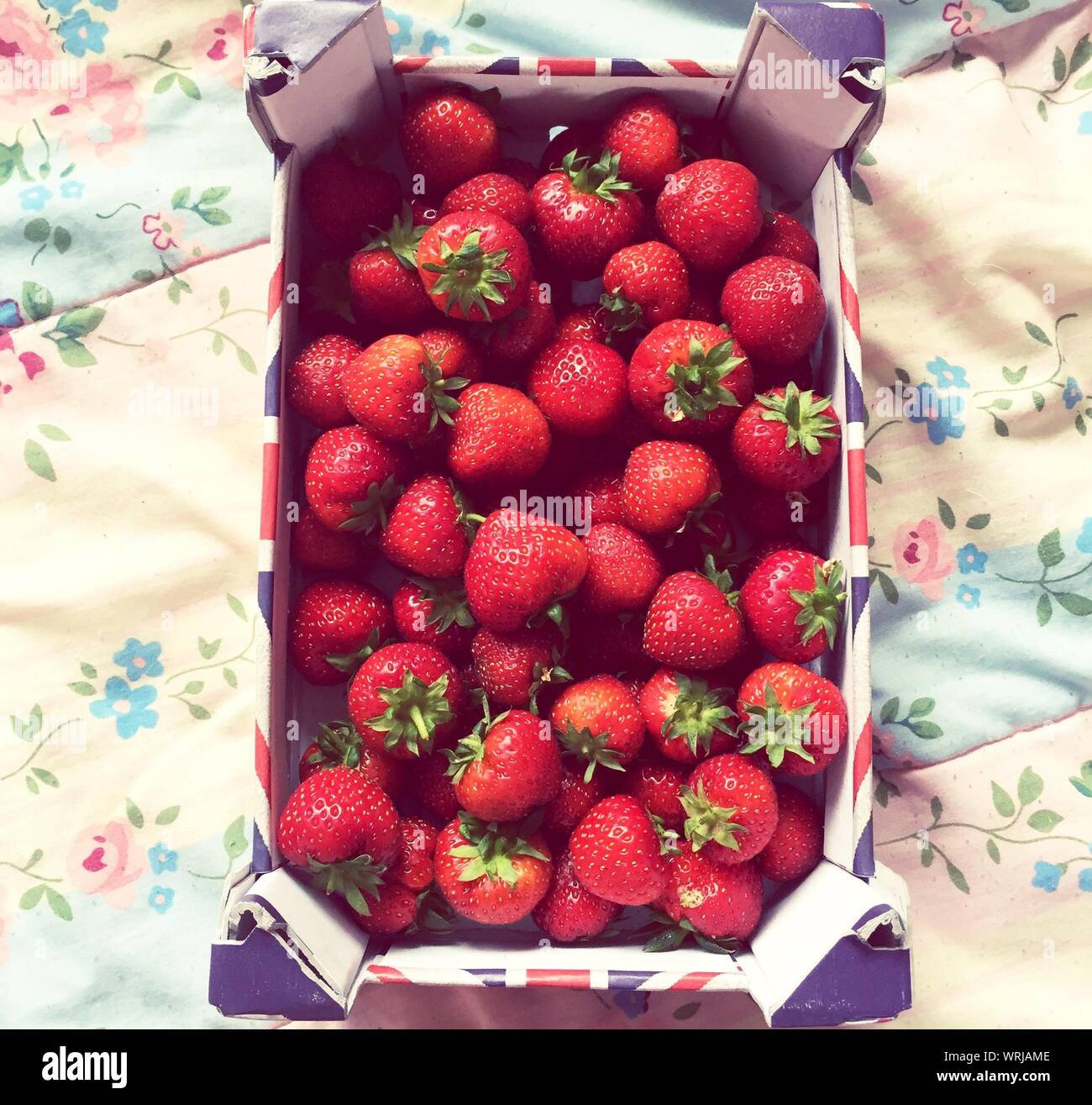 Strawberry box hi-res stock photography and images - Alamy