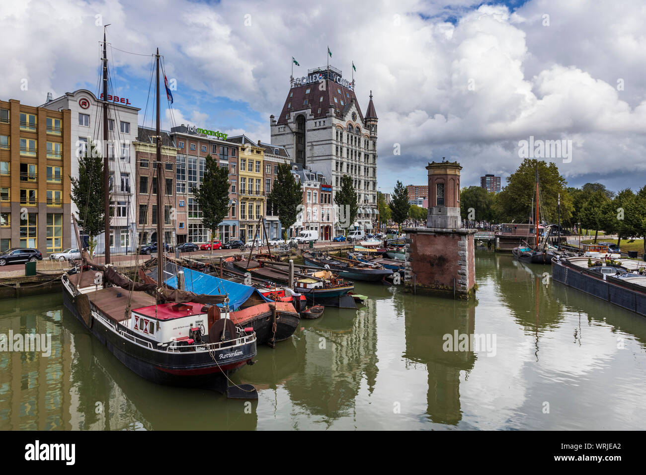 Wijnhaven, Rotterdam, South Holland, Holland, Netherlands, Europe Stock ...