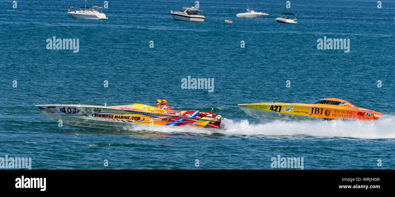 Michigan City, Indiana / USA: 08/3/2019 Great Lakes Grand Prix Team ...