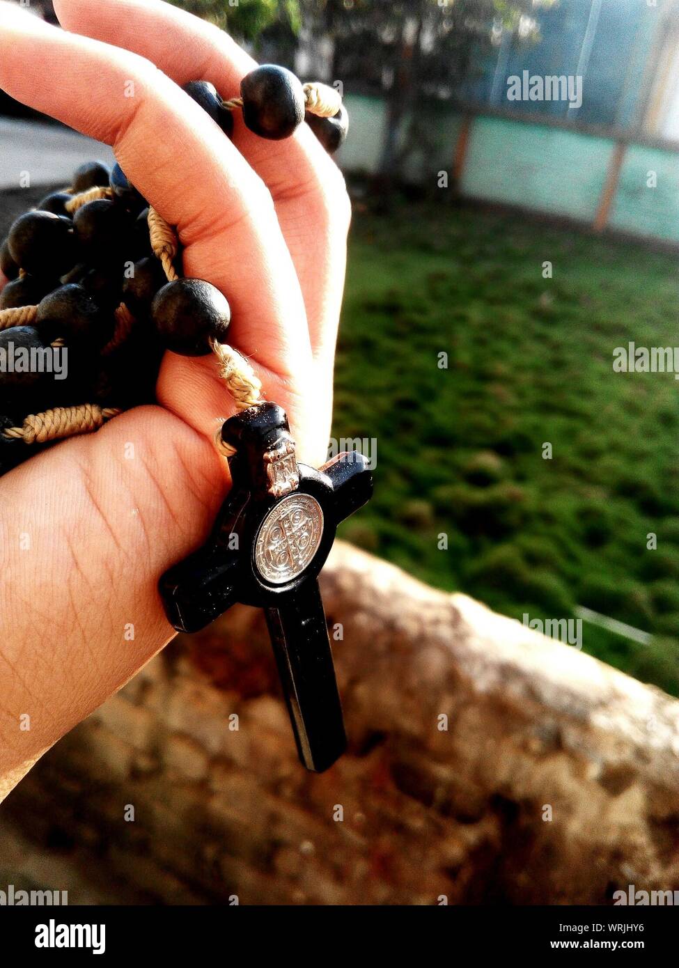 Man With Rosary High Resolution Stock Photography and Images - Alamy