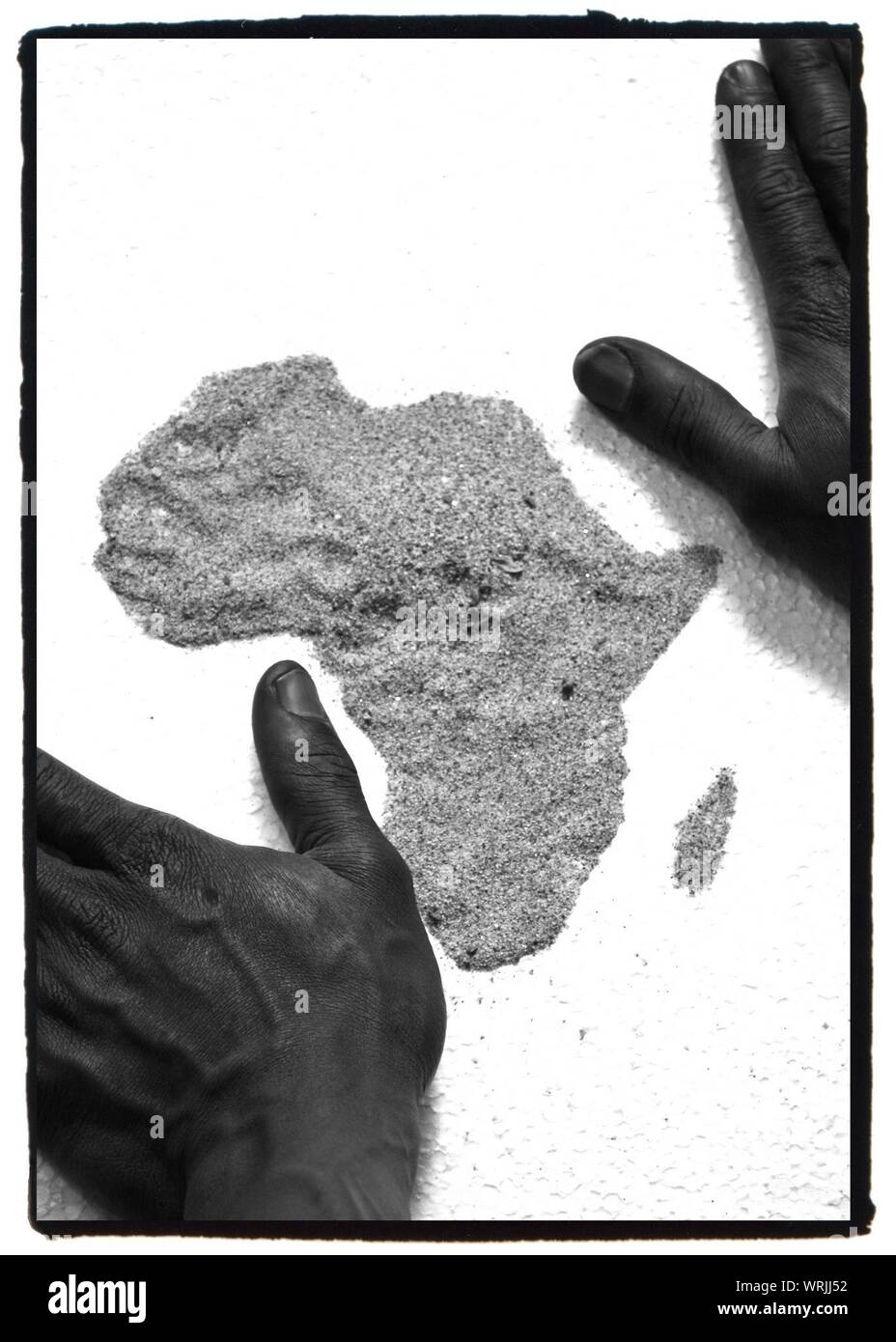 Physical map of africa High Resolution Stock Photography and Images - Alamy