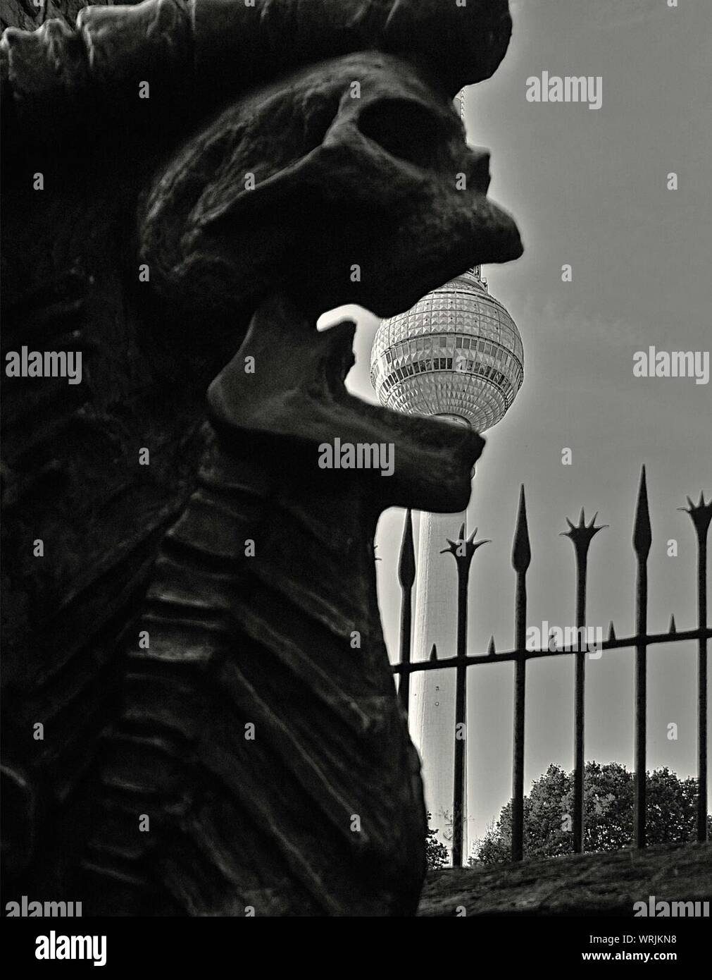 Sculpture skeleton hi-res stock photography and images - Alamy