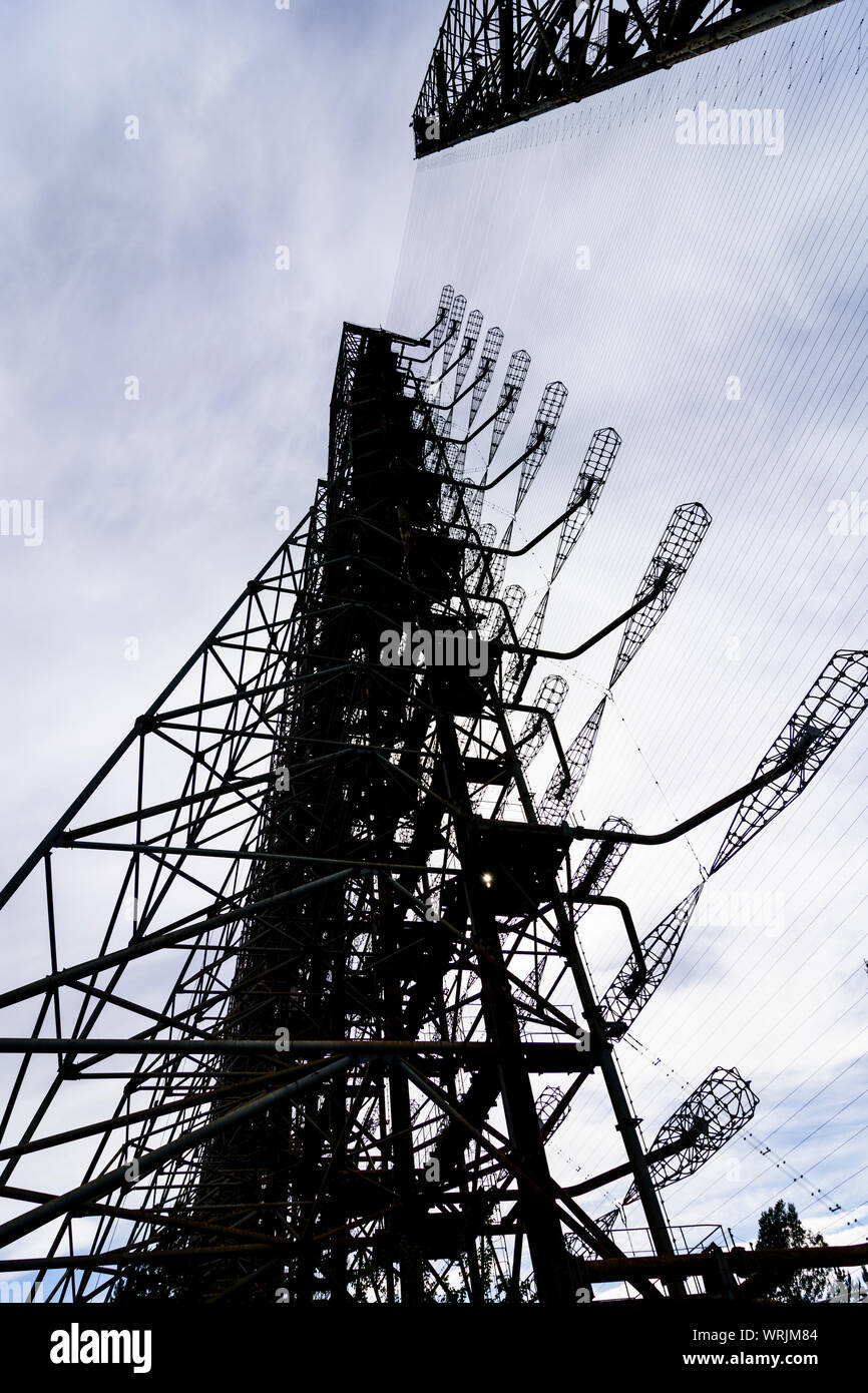 Chernobyl (Chornobyl): Duga radar, Soviet over-the-horizon radar (OTH ...