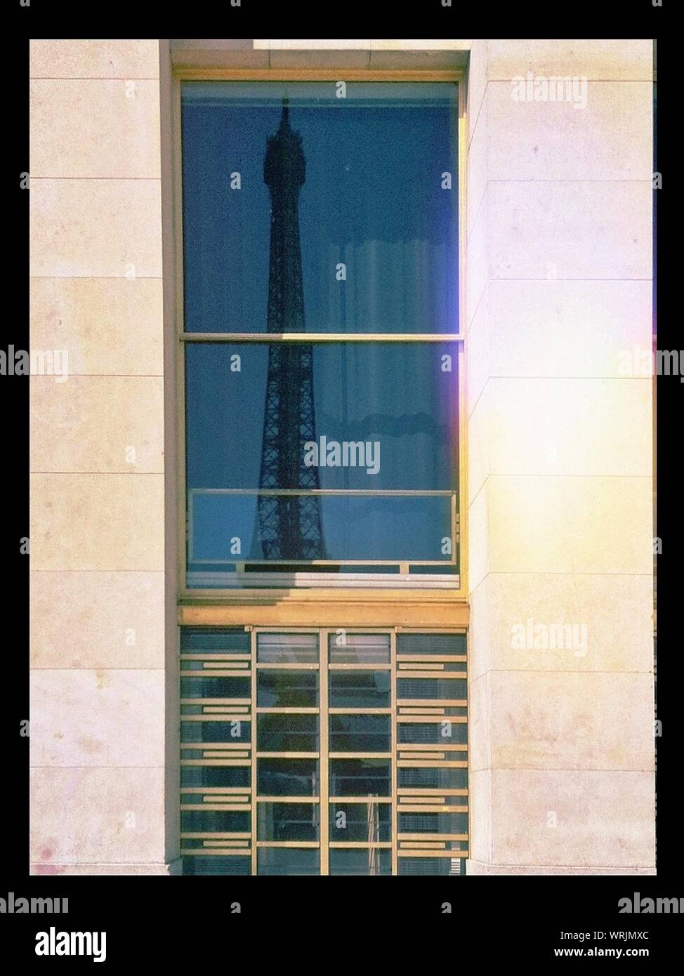 Eiffel tower window hi-res stock photography and images - Alamy