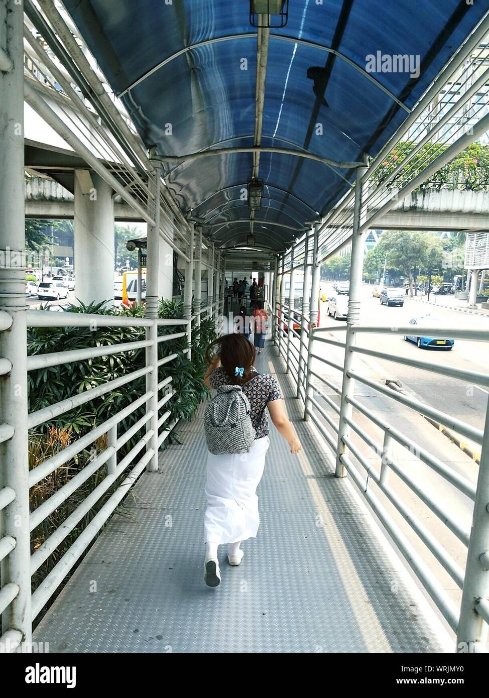 Walkway at station hi-res stock photography and images - Alamy