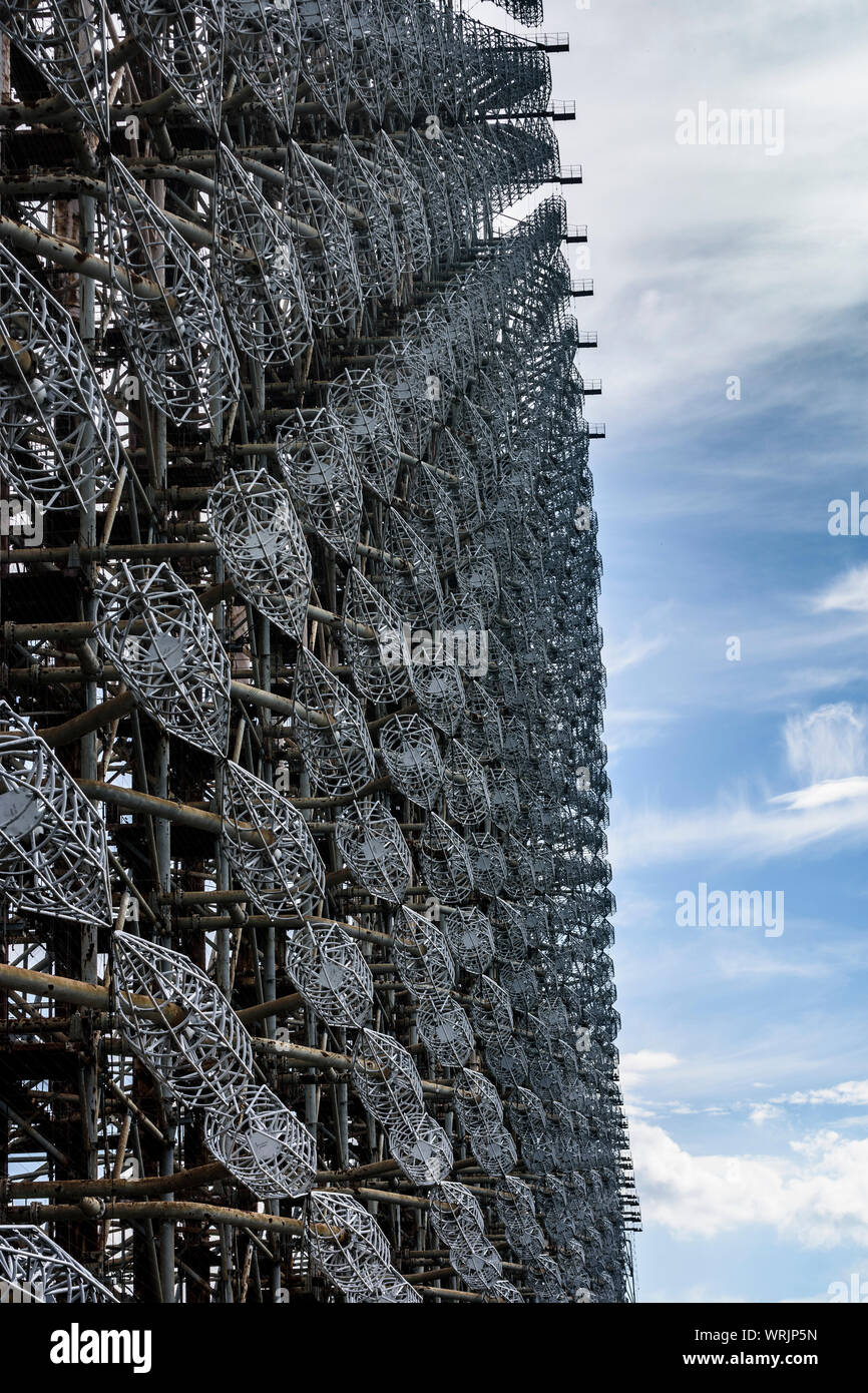 Chernobyl (Chornobyl): Duga radar, Soviet over-the-horizon radar (OTH ...