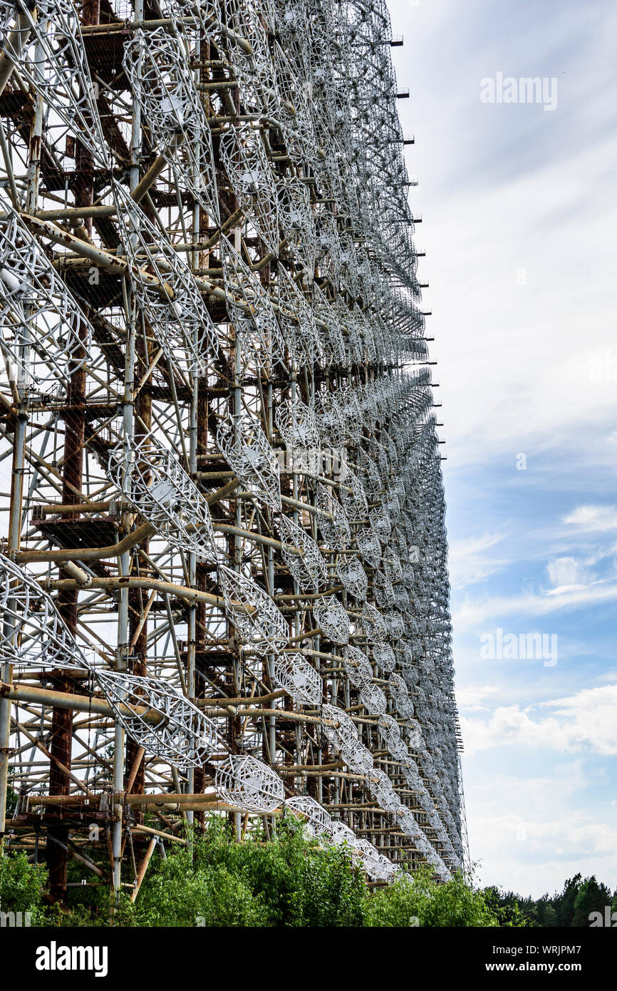 Chernobyl (Chornobyl): Duga radar, Soviet over-the-horizon radar (OTH ...