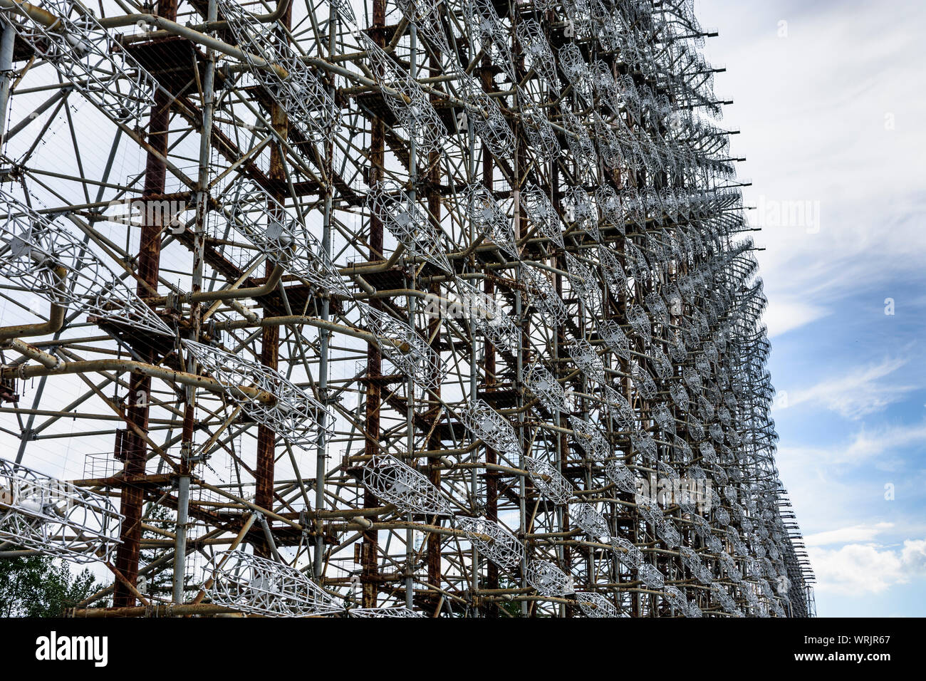 Chernobyl (Chornobyl): Duga radar, Soviet over-the-horizon radar (OTH ...