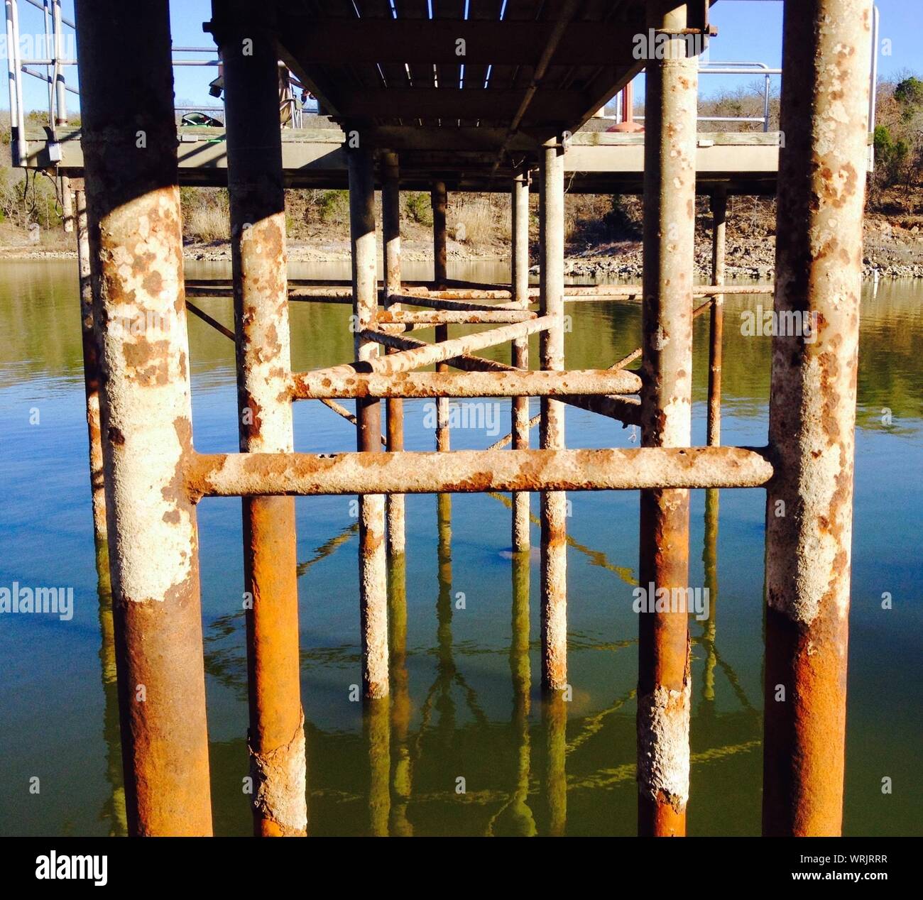 Rusty bridge hi-res stock photography and images - Alamy