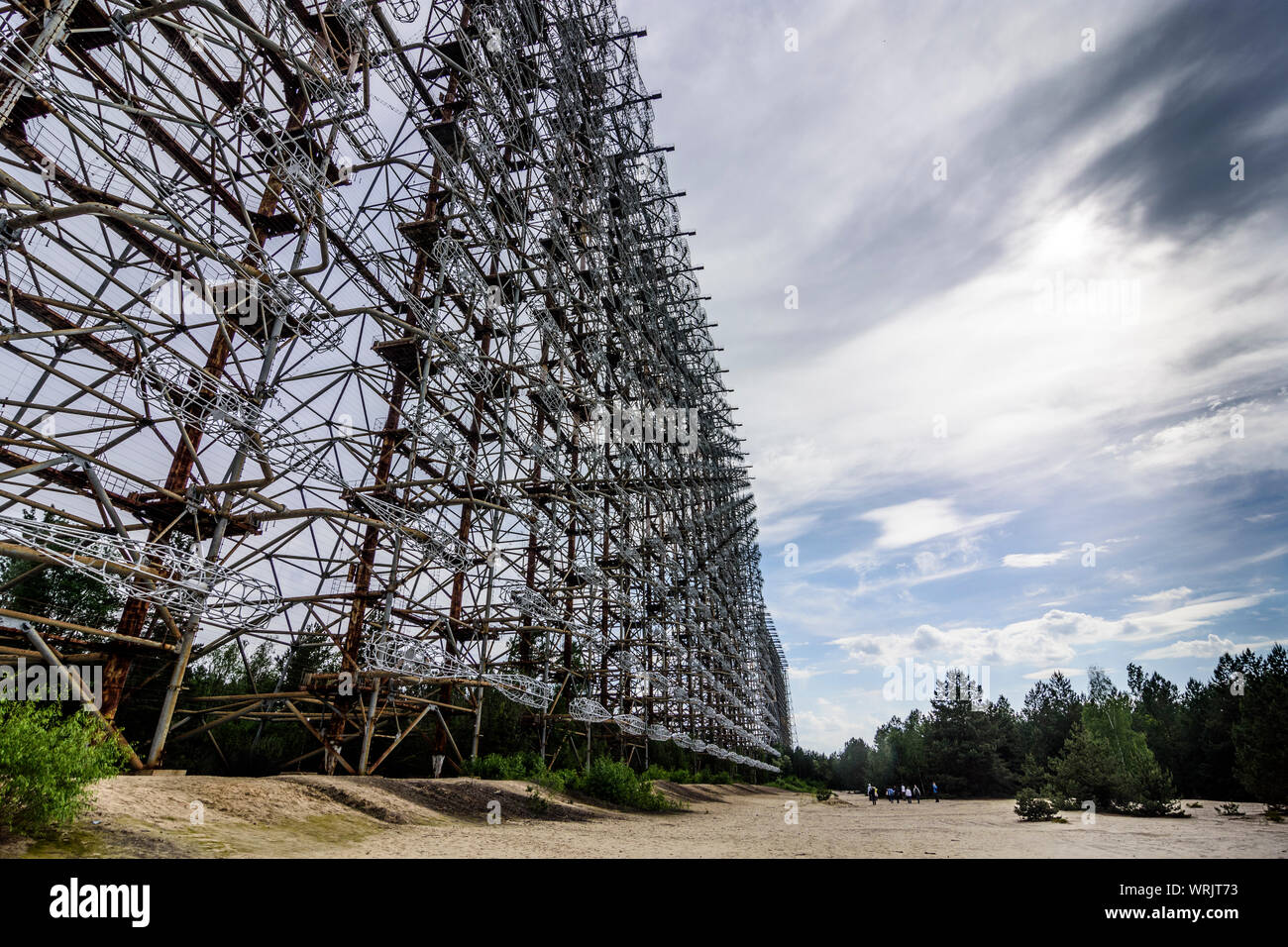 Chernobyl (Chornobyl): Duga radar, Soviet over-the-horizon radar (OTH ...