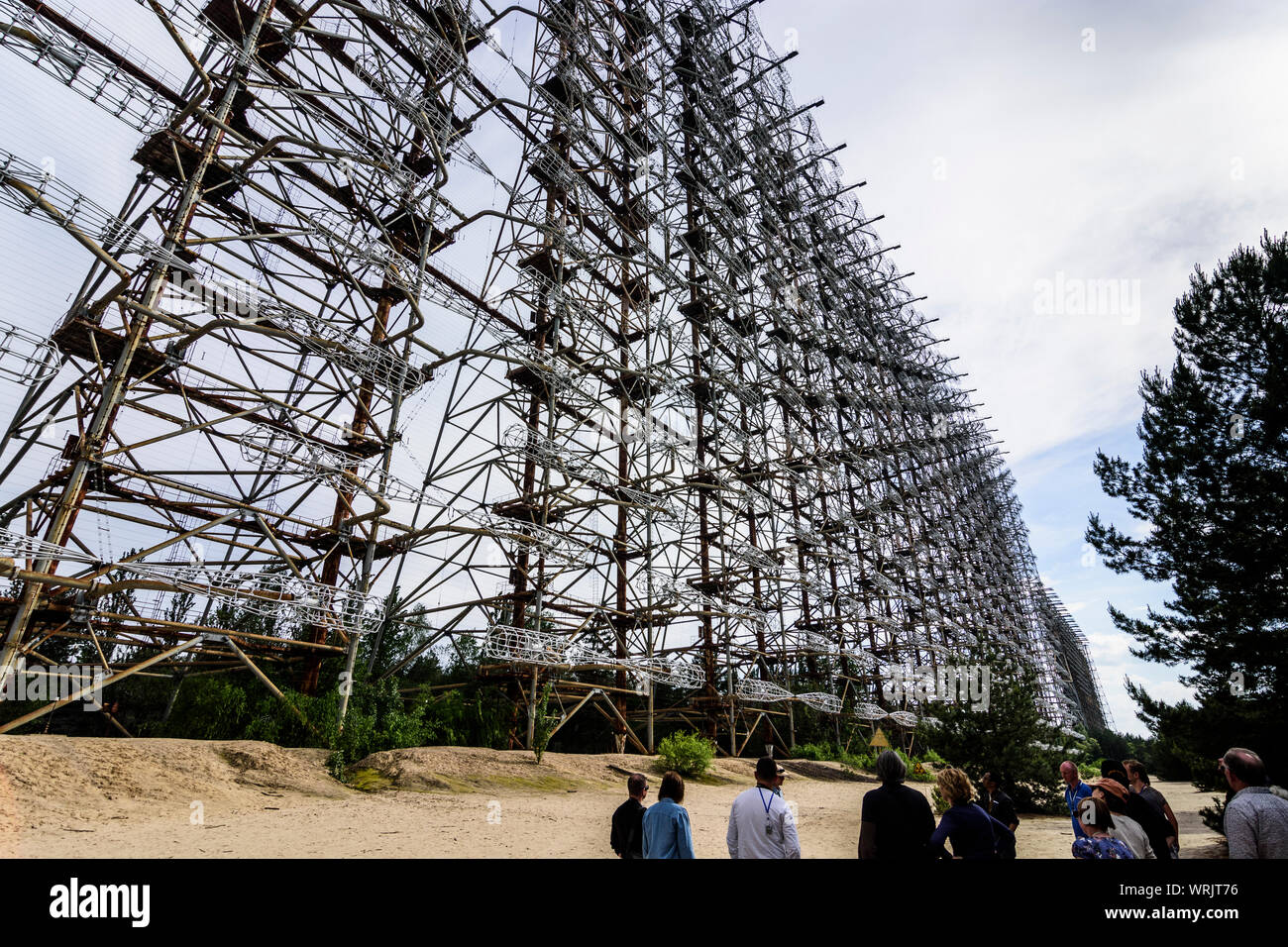 Chernobyl (Chornobyl): Duga radar, Soviet over-the-horizon radar (OTH ...