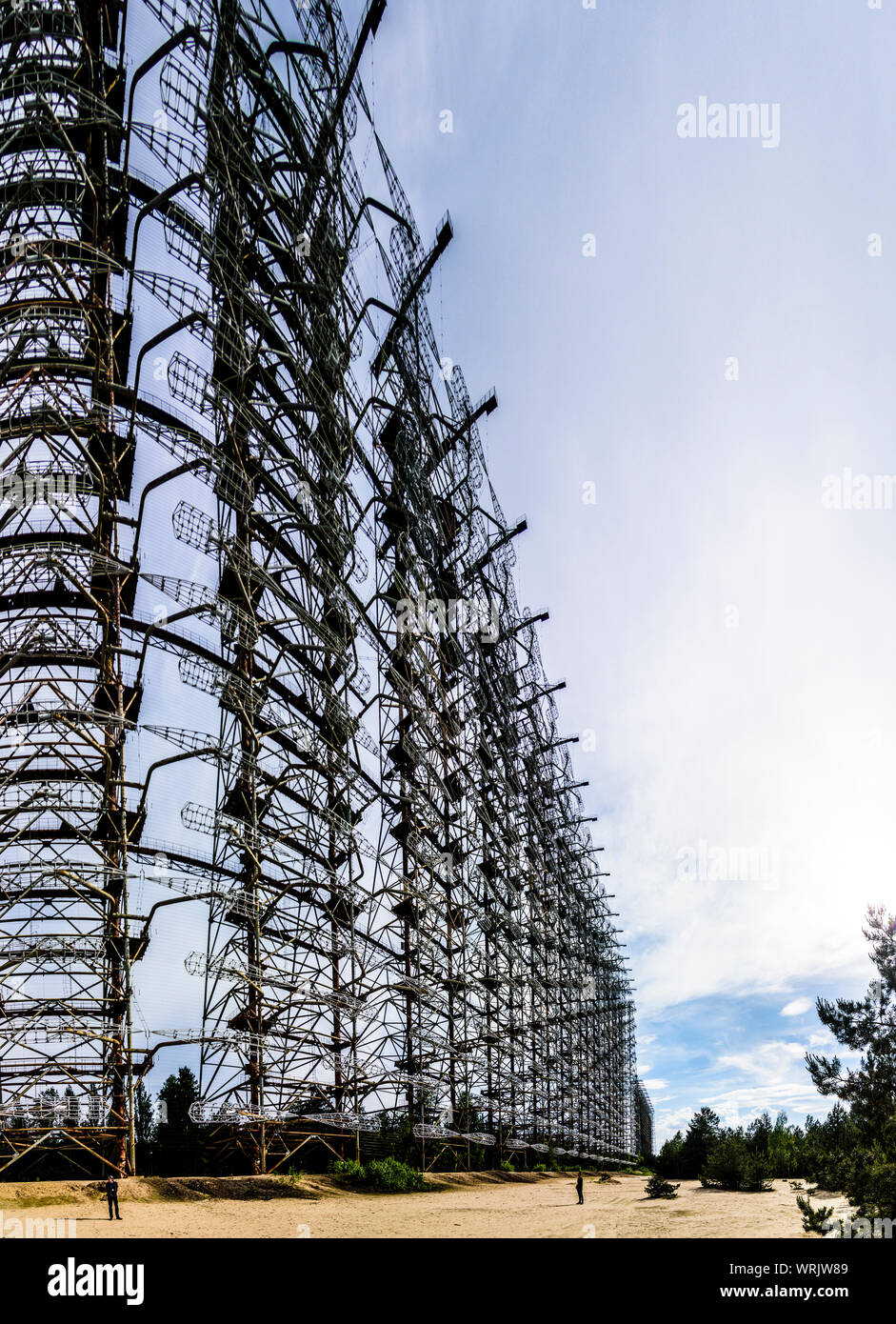 Chernobyl (Chornobyl): Duga radar, Soviet over-the-horizon radar (OTH ...
