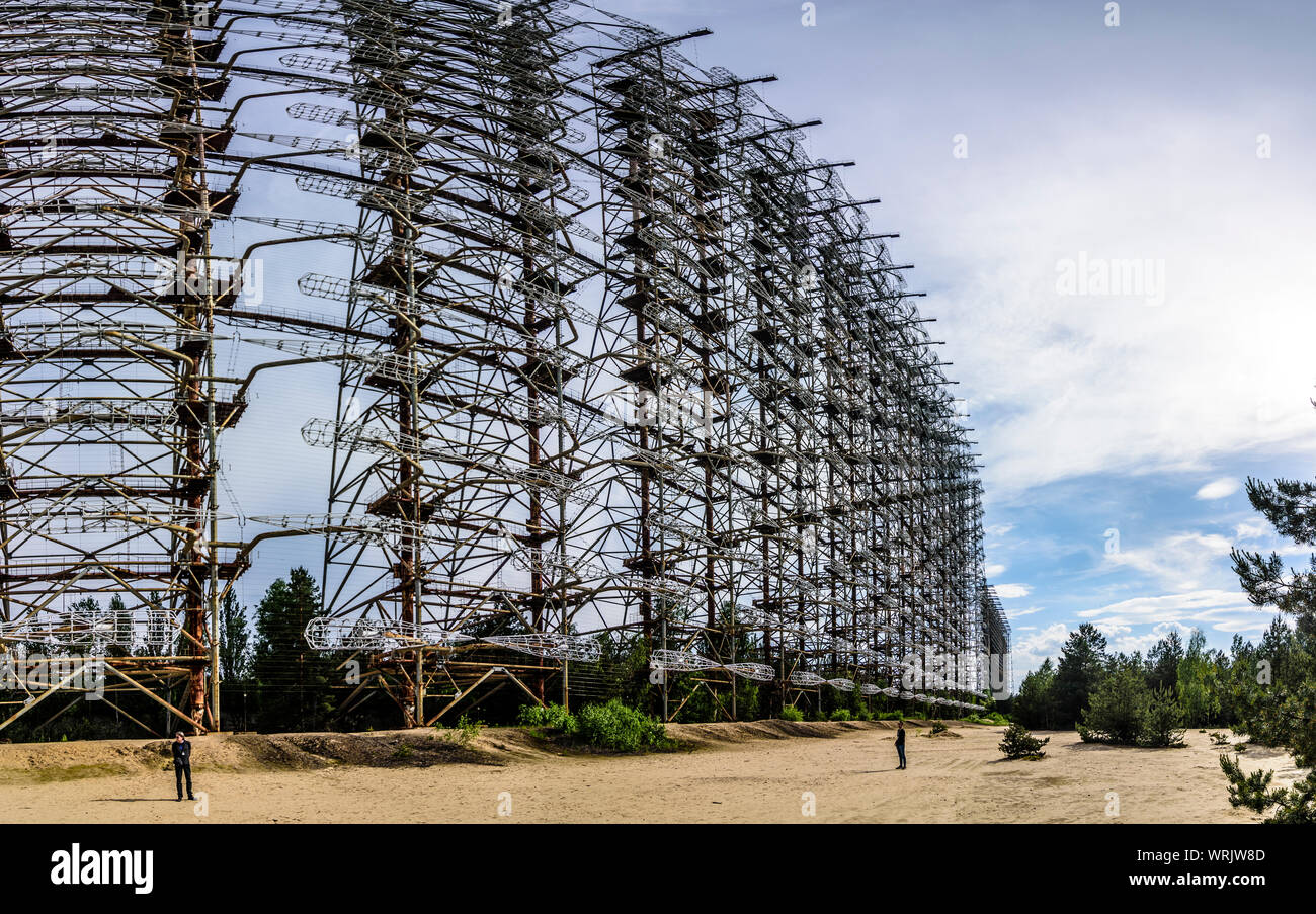 Chernobyl (Chornobyl): Duga radar, Soviet over-the-horizon radar (OTH ...