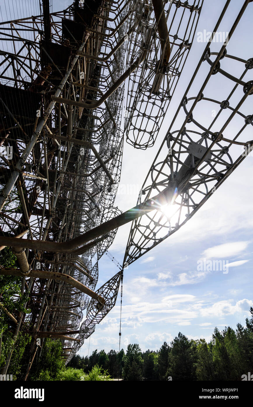 Chernobyl (Chornobyl): Duga radar, Soviet over-the-horizon radar (OTH ...