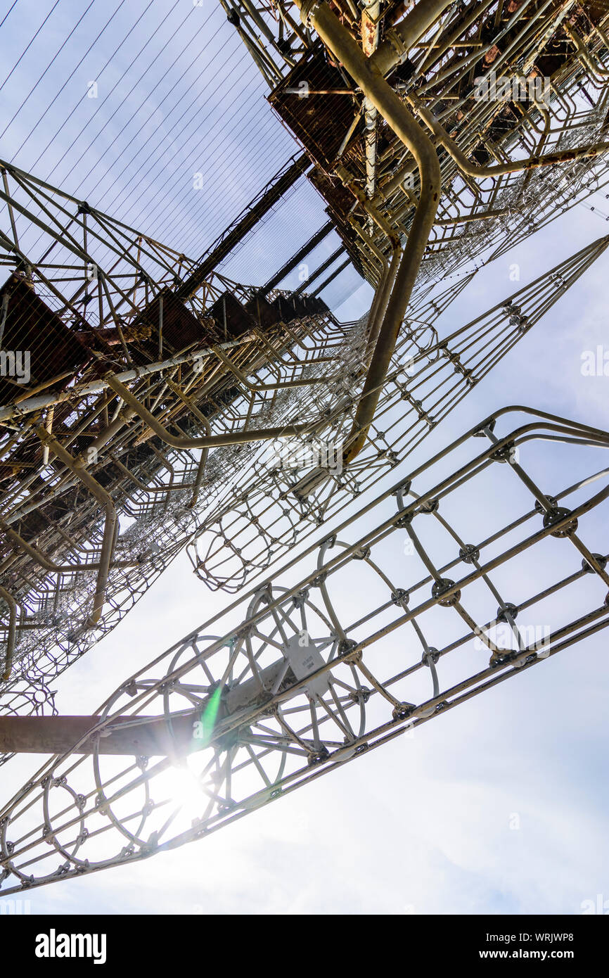 Chernobyl (Chornobyl): Duga radar, Soviet over-the-horizon radar (OTH ...