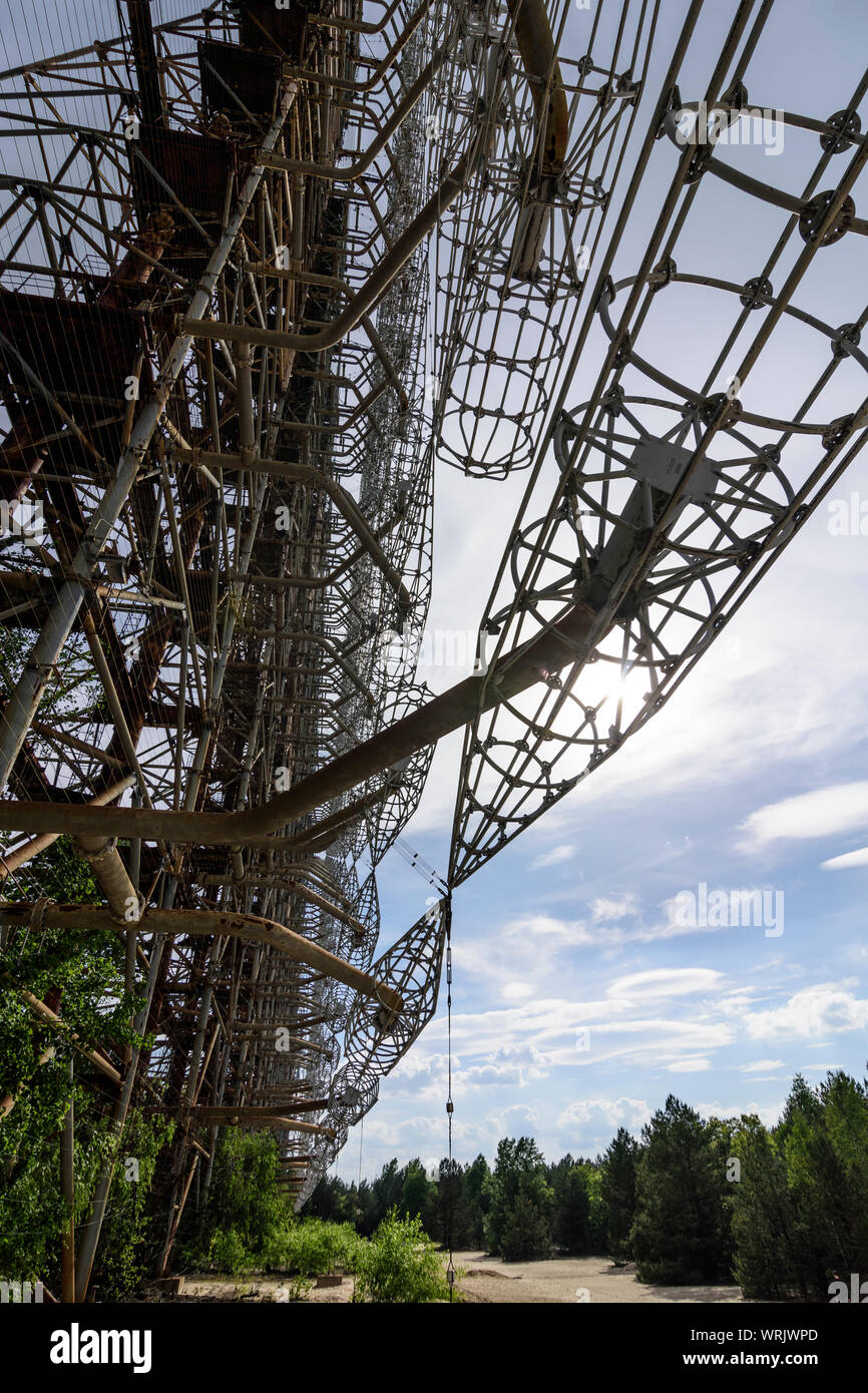 Chernobyl (Chornobyl): Duga radar, Soviet over-the-horizon radar (OTH ...