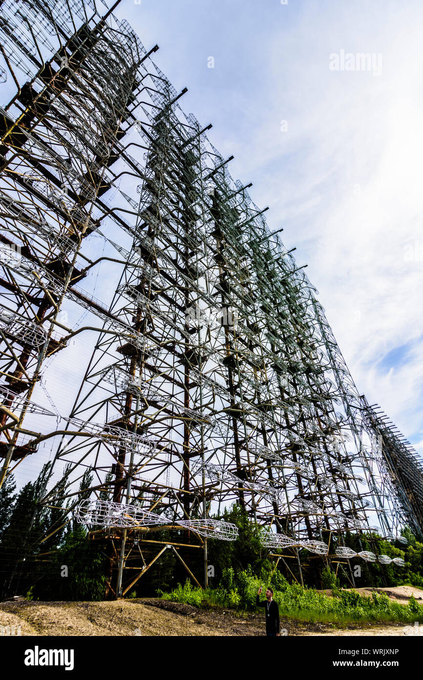 Chernobyl (Chornobyl): Duga radar, Soviet over-the-horizon radar (OTH ...