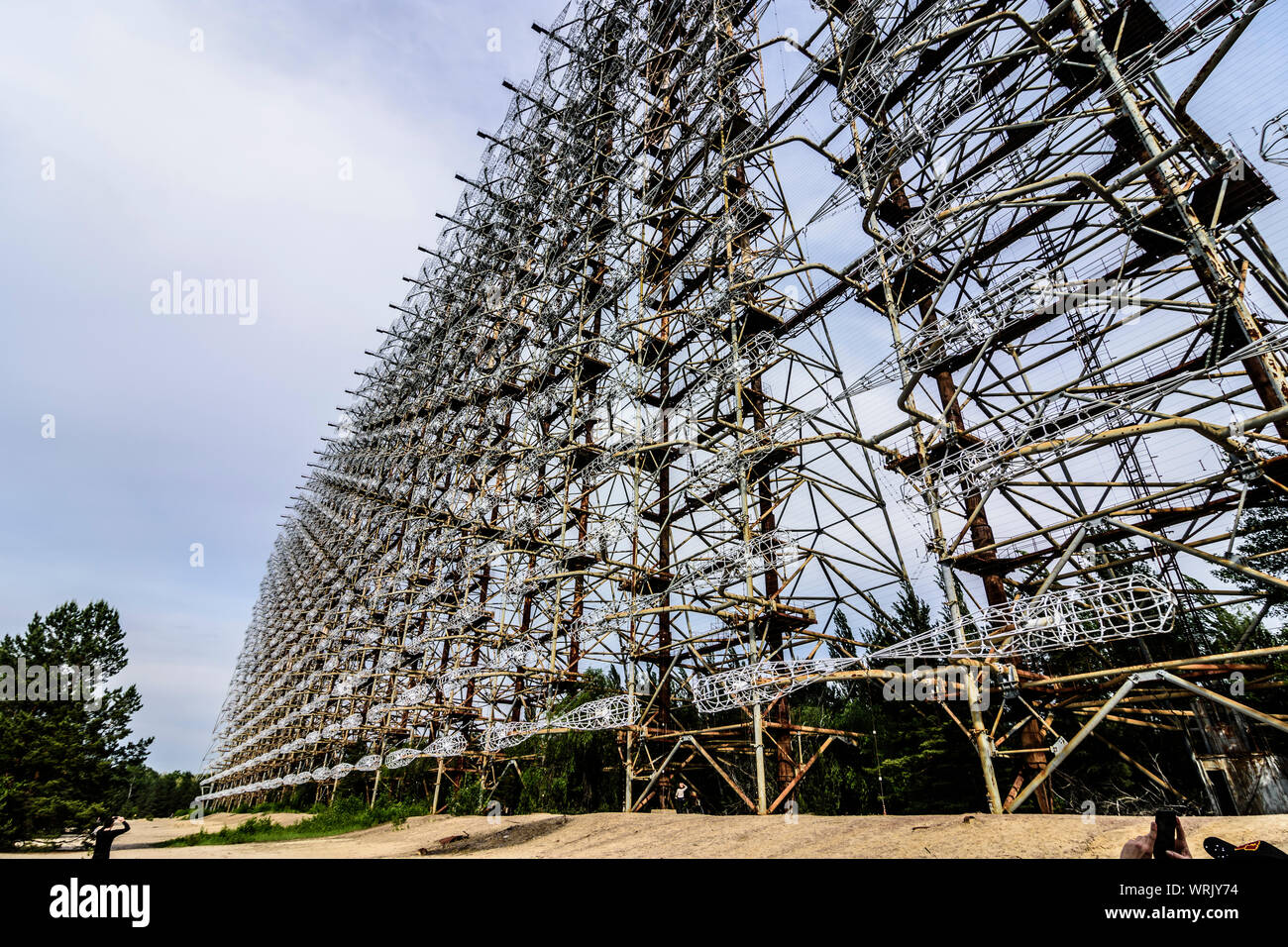 Chernobyl (Chornobyl): Duga radar, Soviet over-the-horizon radar (OTH ...
